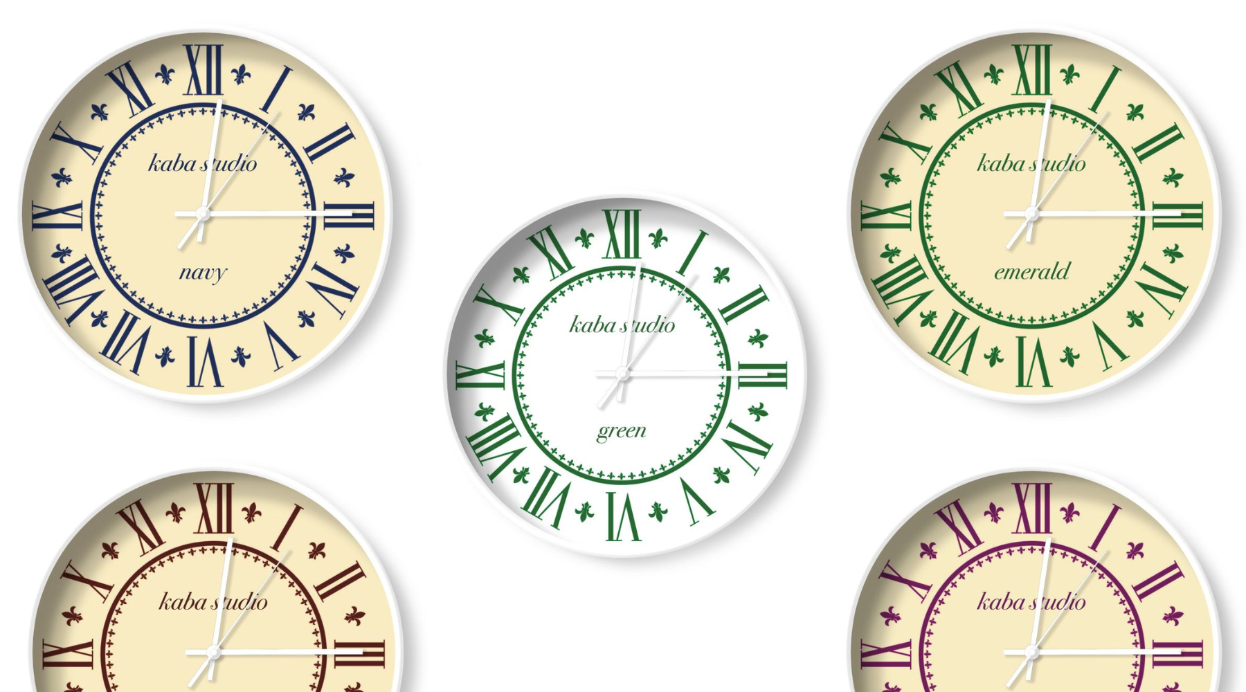wall clock – kaba studio